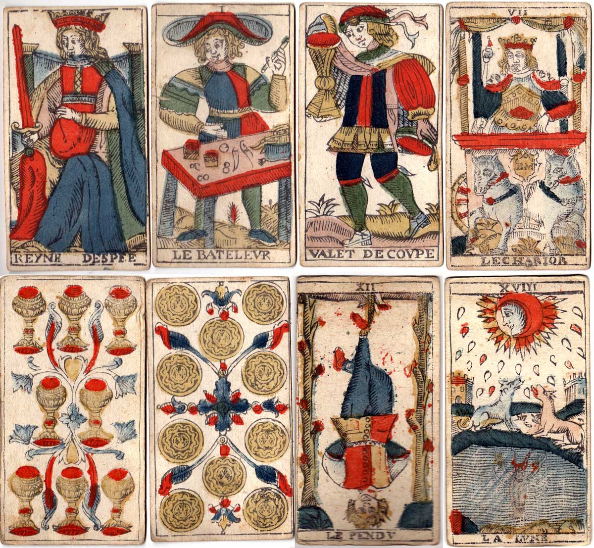 Από τις κάρτες Tarot - Γαλλική Καρτομαντεία